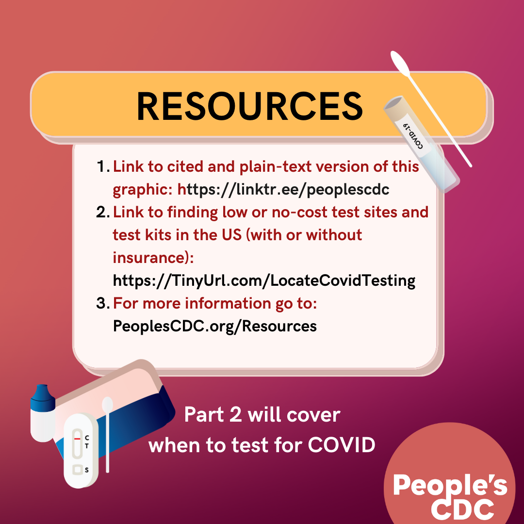 Testing People S Cdc